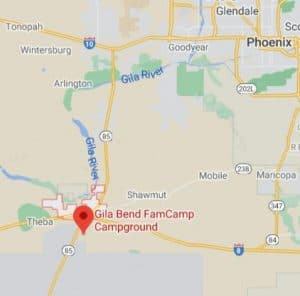 Campsite Review: Gila Bend Campground - FoxRVTravel